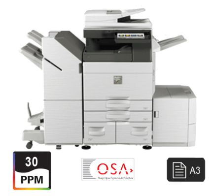 Sharp MX-3050V | A3 Colour Printer | Multifunctional Devices | 30 PPM