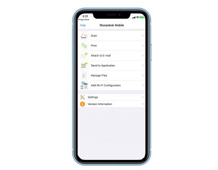 Sharpdesk Mobile - Sharp Middle East & Africa Document Solutions
