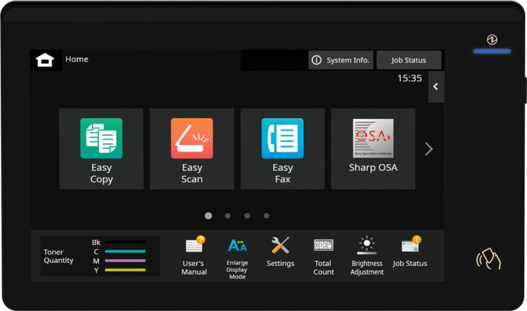 SHARP BP-70C45 Office All-in-One Printer | Laser Color A3 MFP