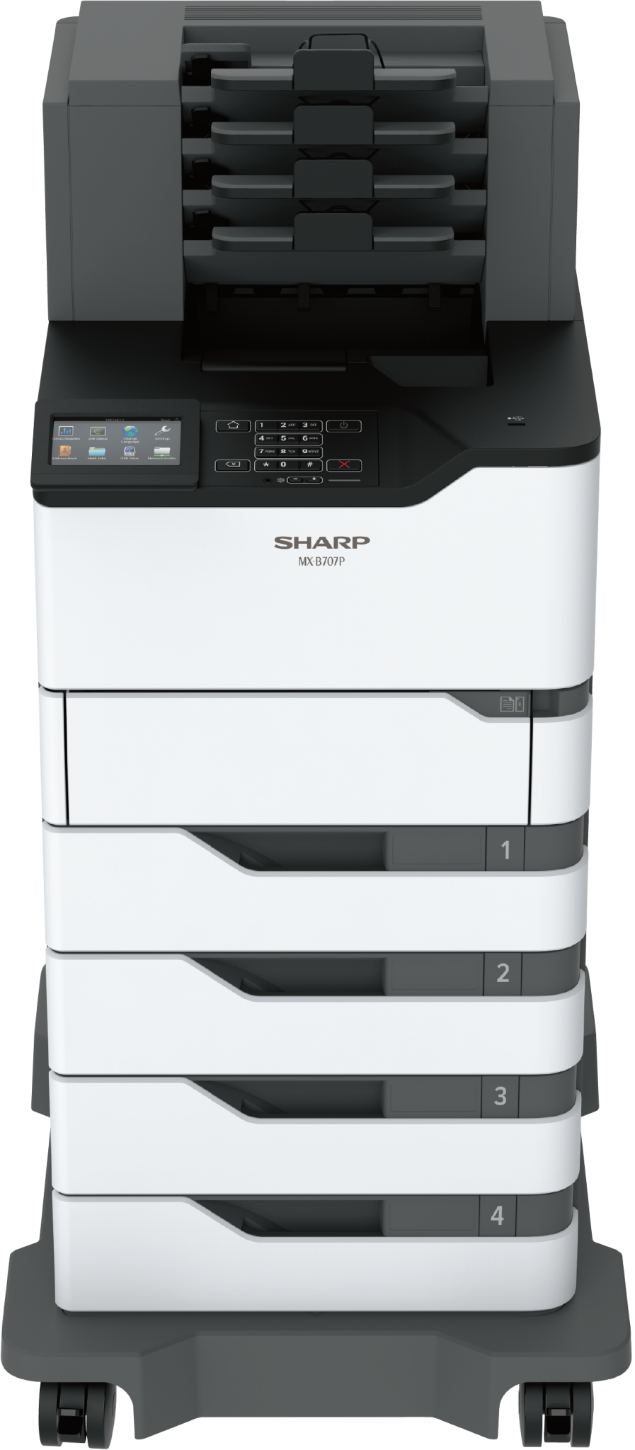 Sharp MX-B707P | Advanced Workgroup A4 Monochrome Printer